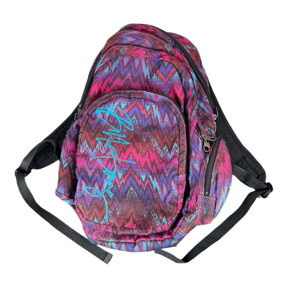 Billabong | Bags | Vintage Billabong Backpack Bag Aztec Print Pink Blue ...